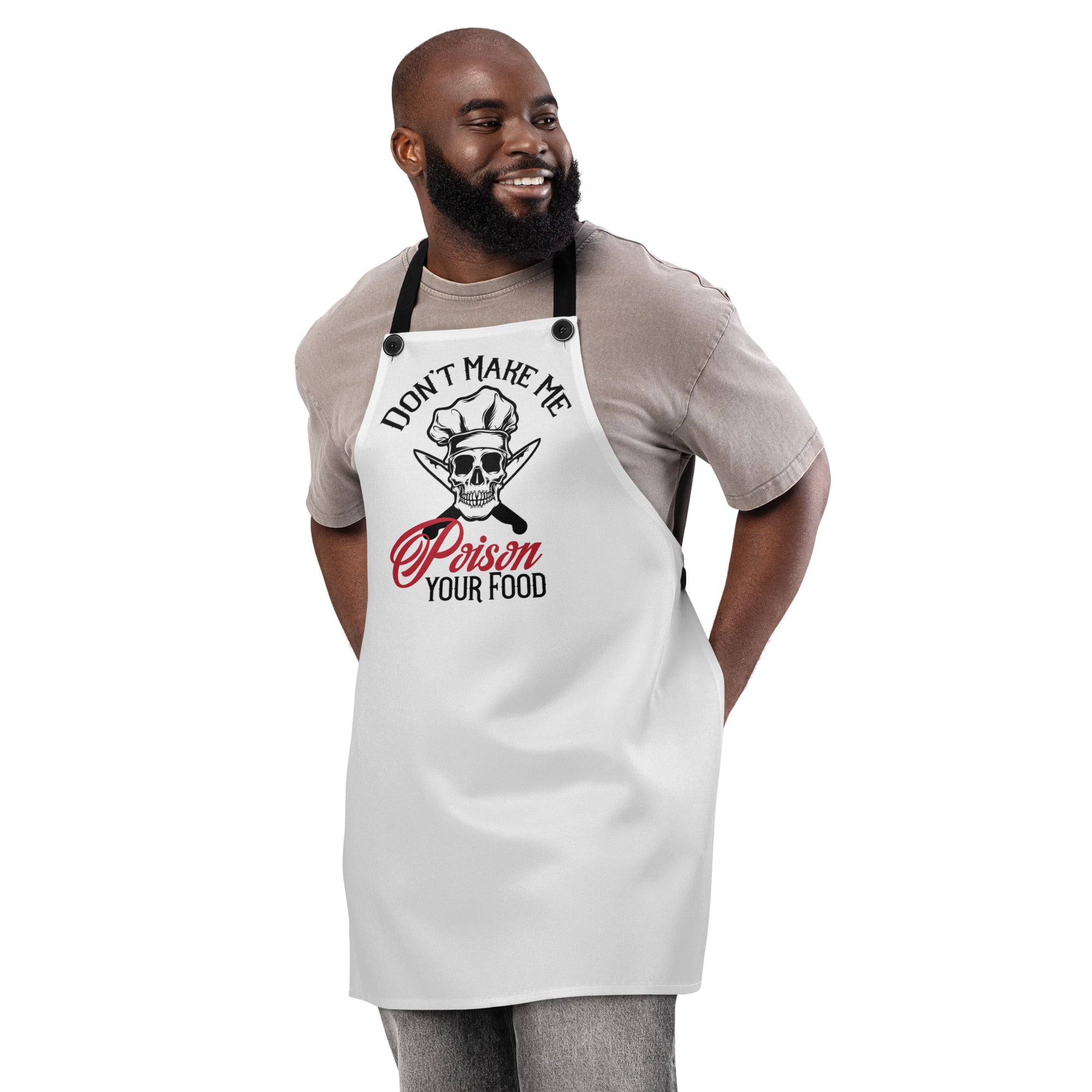 Don't Make Me Poison Your Food Apron | Witchy Kitchens